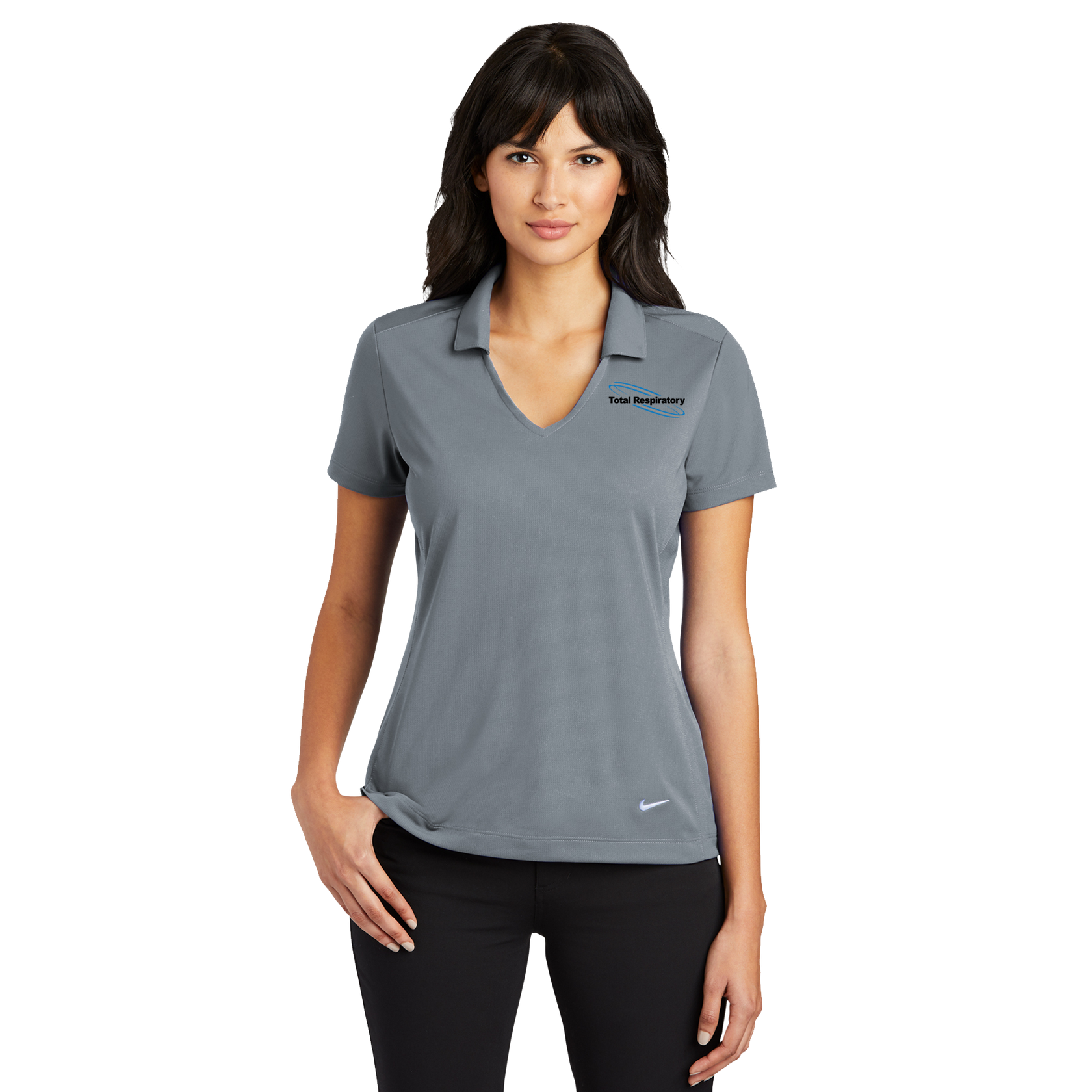 Nike Ladies Dri-FIT Vertical Mesh Polo – Total Respiratory