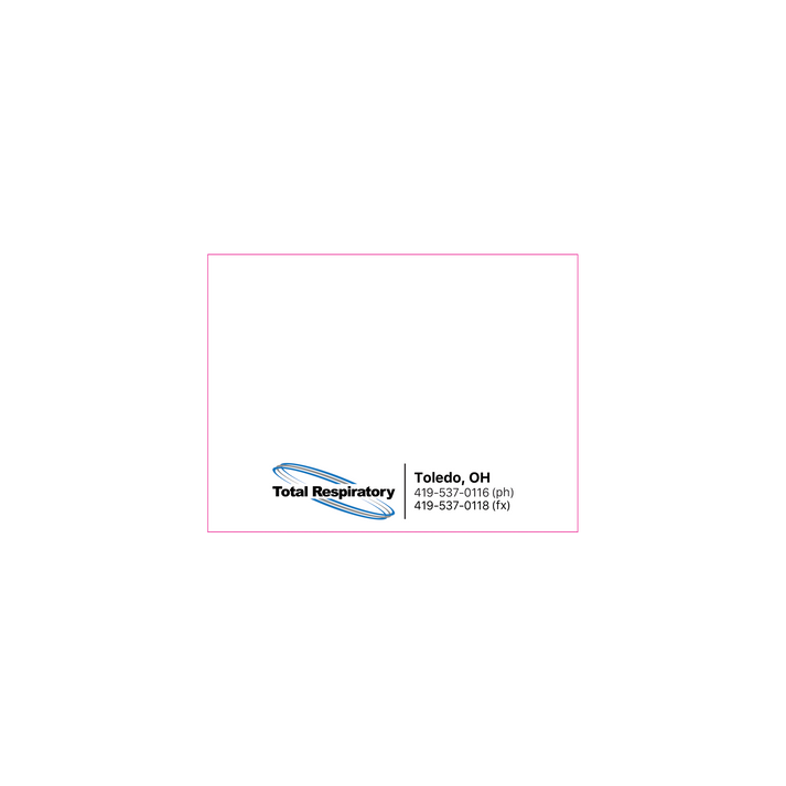 Notepad 3x4 Toledo – Total Respiratory